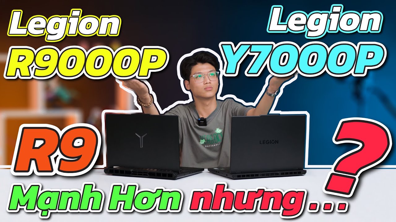 SO SÁNH Legion R9000P VS Legion Y7000P (2025): Hiệu năng KHỦNG hay Nhiệt độ MÁT? - Thế Giới Số ...